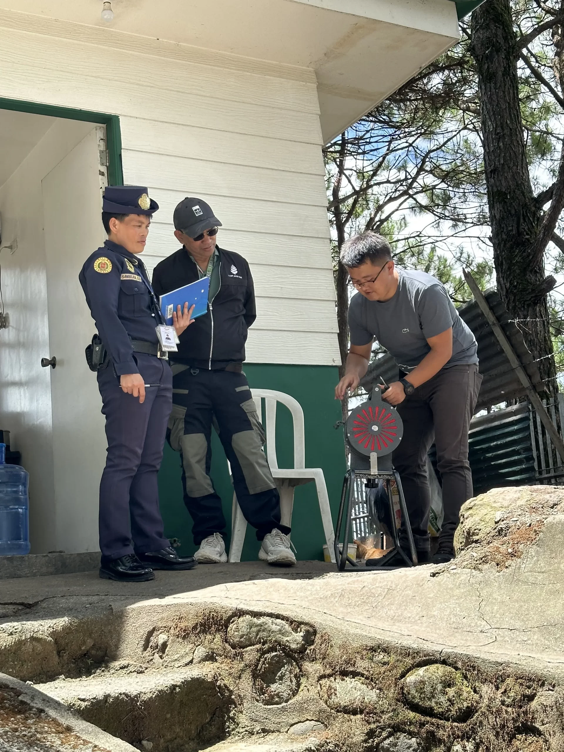 JHMC Installed Manual Siren in JHRA | John Hay Management Corporation