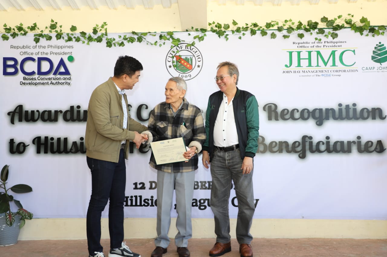 Separation of portions of Brgy. Hillside from John Hay now underway | John Hay Management ...