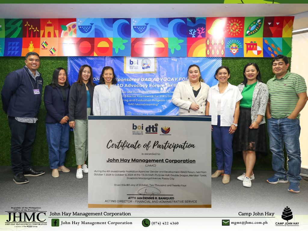 JHMC Strengthens GAD Initiatives at National Forum | John Hay Management Corporation