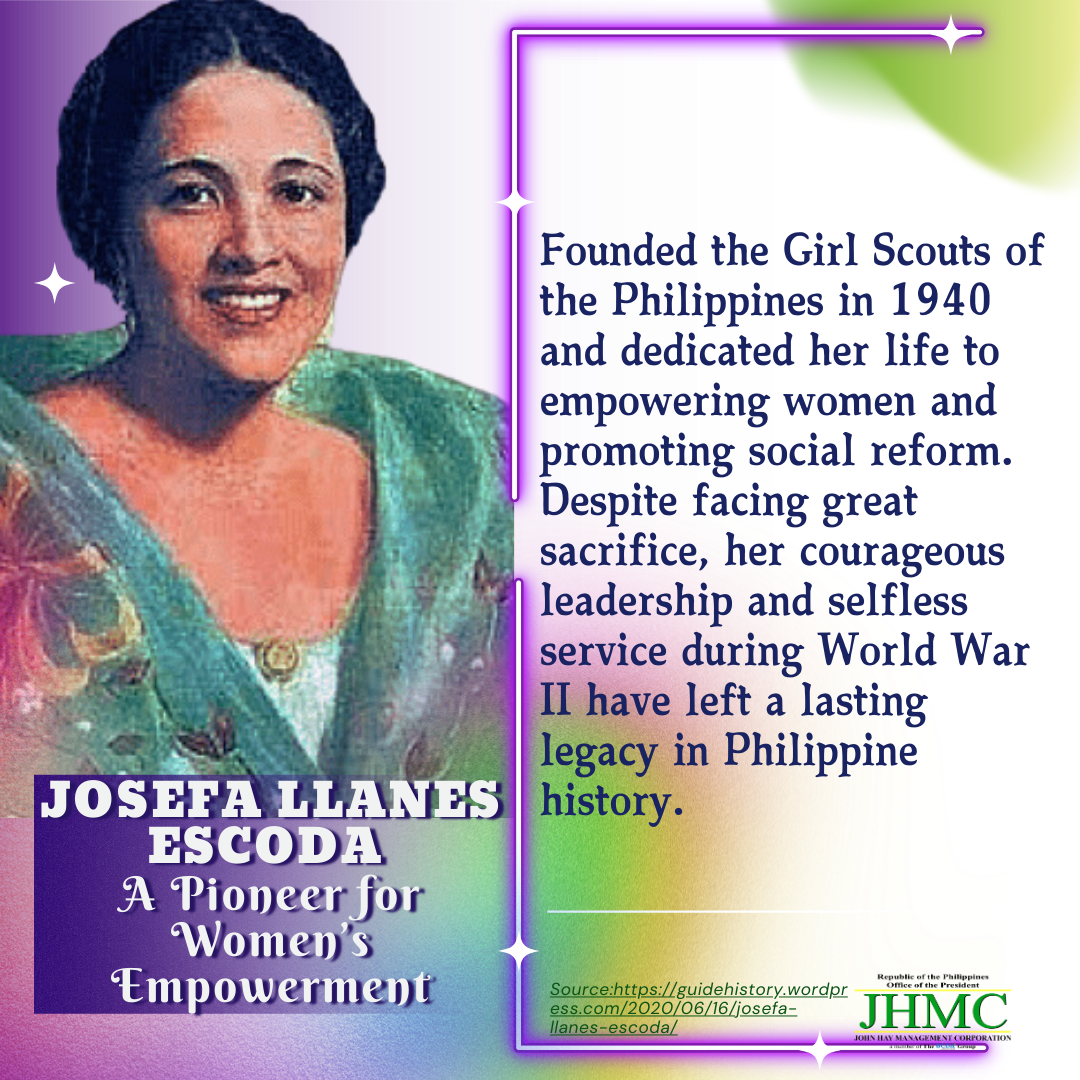 A Woman With a Brave Legacy Featuring Josefa Llanes Escoda | John Hay Management Corporation